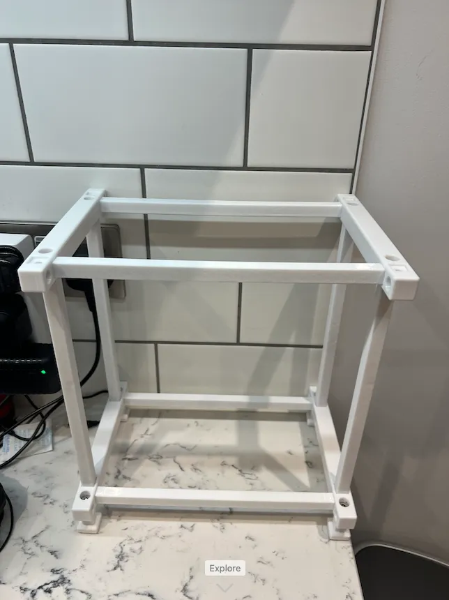 A1 Mini Filament Stand Rack by romanaerl - MakerWorld