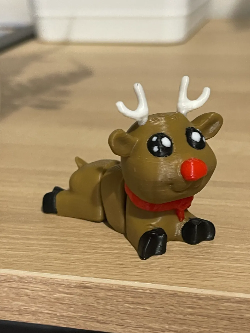 Articulated Christmas Reindeer by MikeDuck - MakerWorld