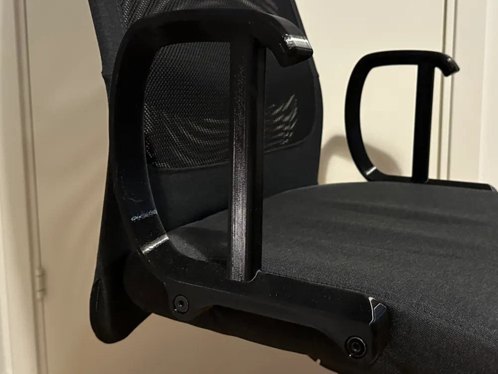 Ergonomic Short Armrest for Ikea Markus Chair by Jocke och Laura ...