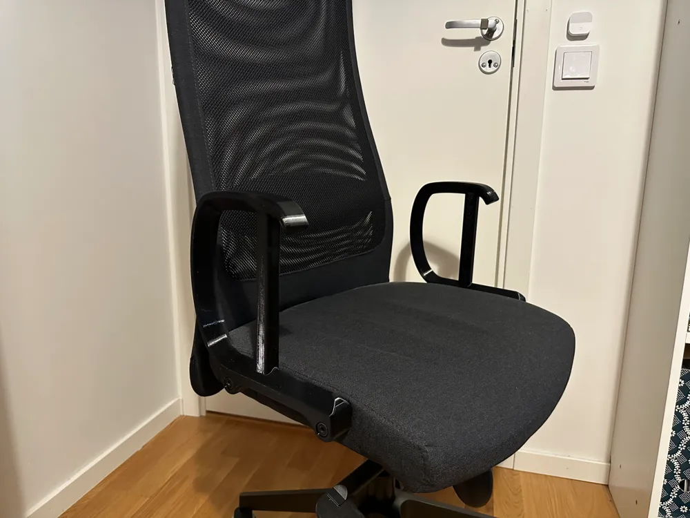 Ergonomic Short Armrest for Ikea Markus Chair by Jocke och Laura ...