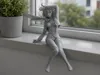 Mikasa Ackerman Figure | Attack on Titan |Sitting - Free 3D Print Model ...