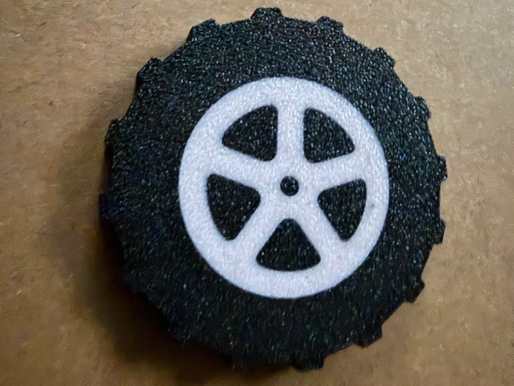 2D Decorative Wheel for 3D Printing - scaled - Free 3D Print Model ...