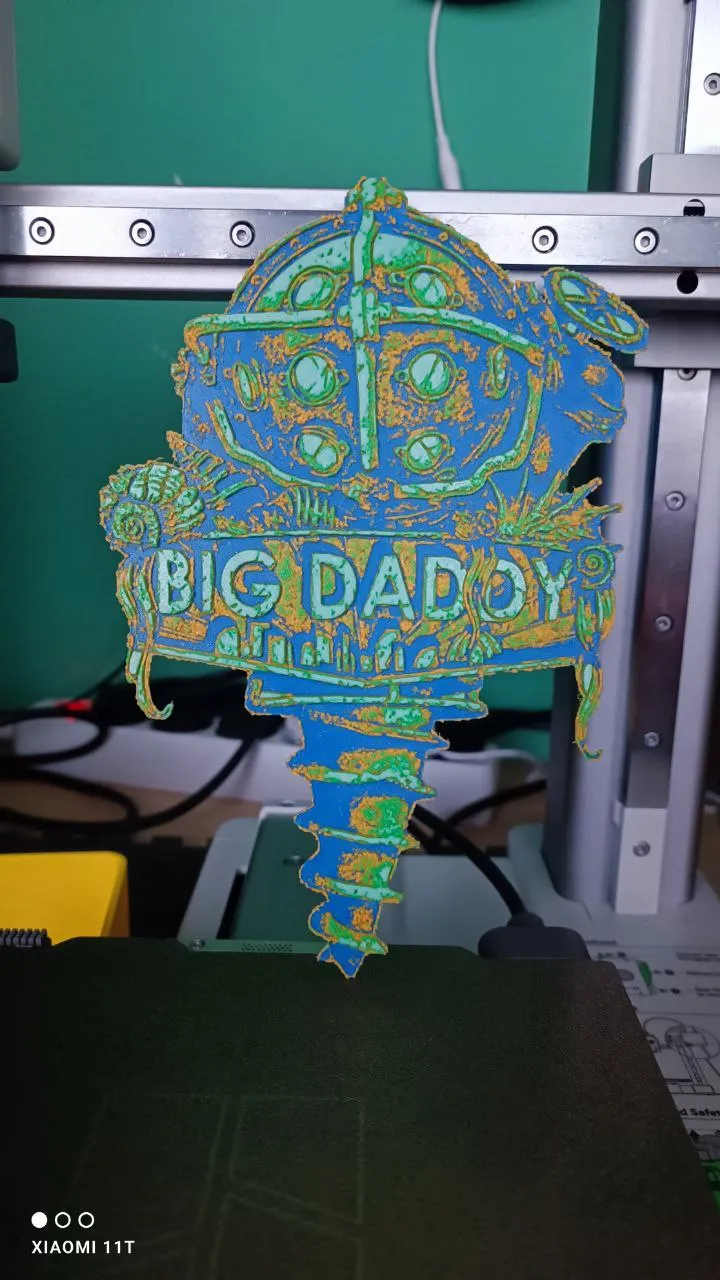 hueforge big daddy (bioshock) by KO Additive Labo - MakerWorld