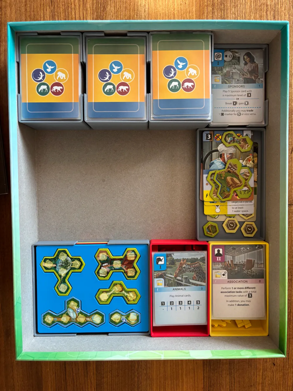 Ark Nova Deluxe Insert – Expanded Remix (v1.2) Remixed by Rune MakerWorld: Download Free 3D Models