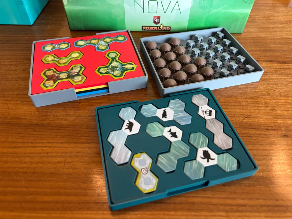 Ark Nova Deluxe Insert – Expanded Remix (v1.2) Remixed by Rune MakerWorld: Download Free 3D Models