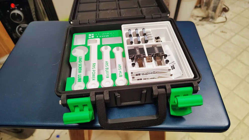 Rugged compact box for Bambu P1S X1C tools - Free 3D Print Model ...