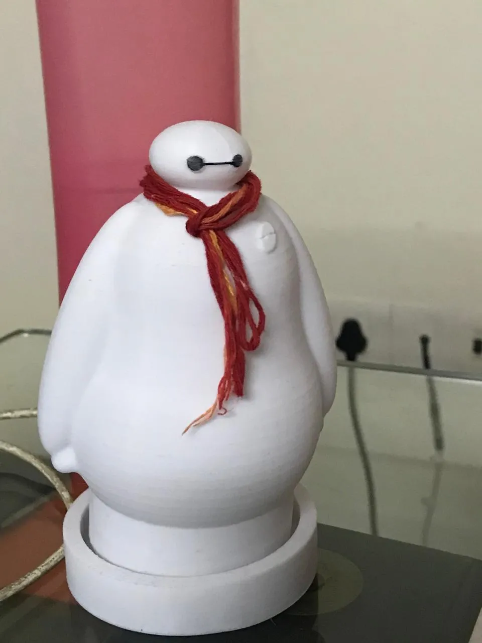 Hollow Baymax Night Lamp - Free 3D Print Model - MakerWorld