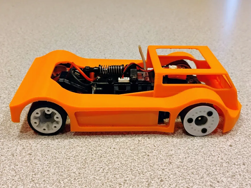 Truck body for 98mm Mini-Z - forward cab config - Free 3D Print Model ...