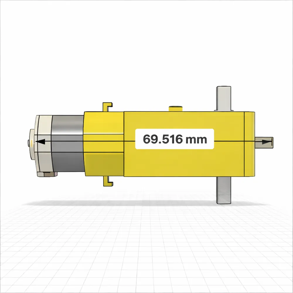 Arduino DC Gear Motor – Compact Base Reference - Free 3D Print Model ...