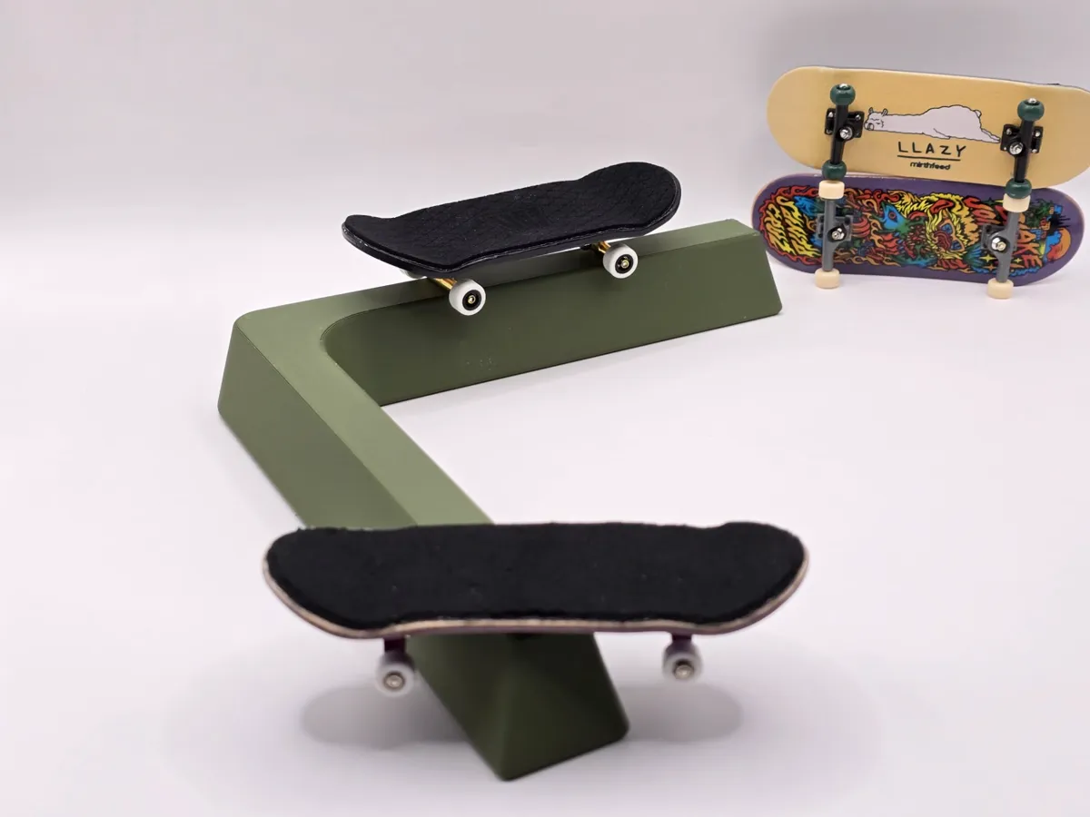 Corner Parking Curb Grind Fingerboard Skate - Free 3D Print Model ...