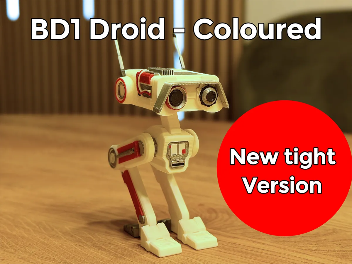 BD1 Kit colored - Tight Version - Free 3D Print Model - MakerWorld