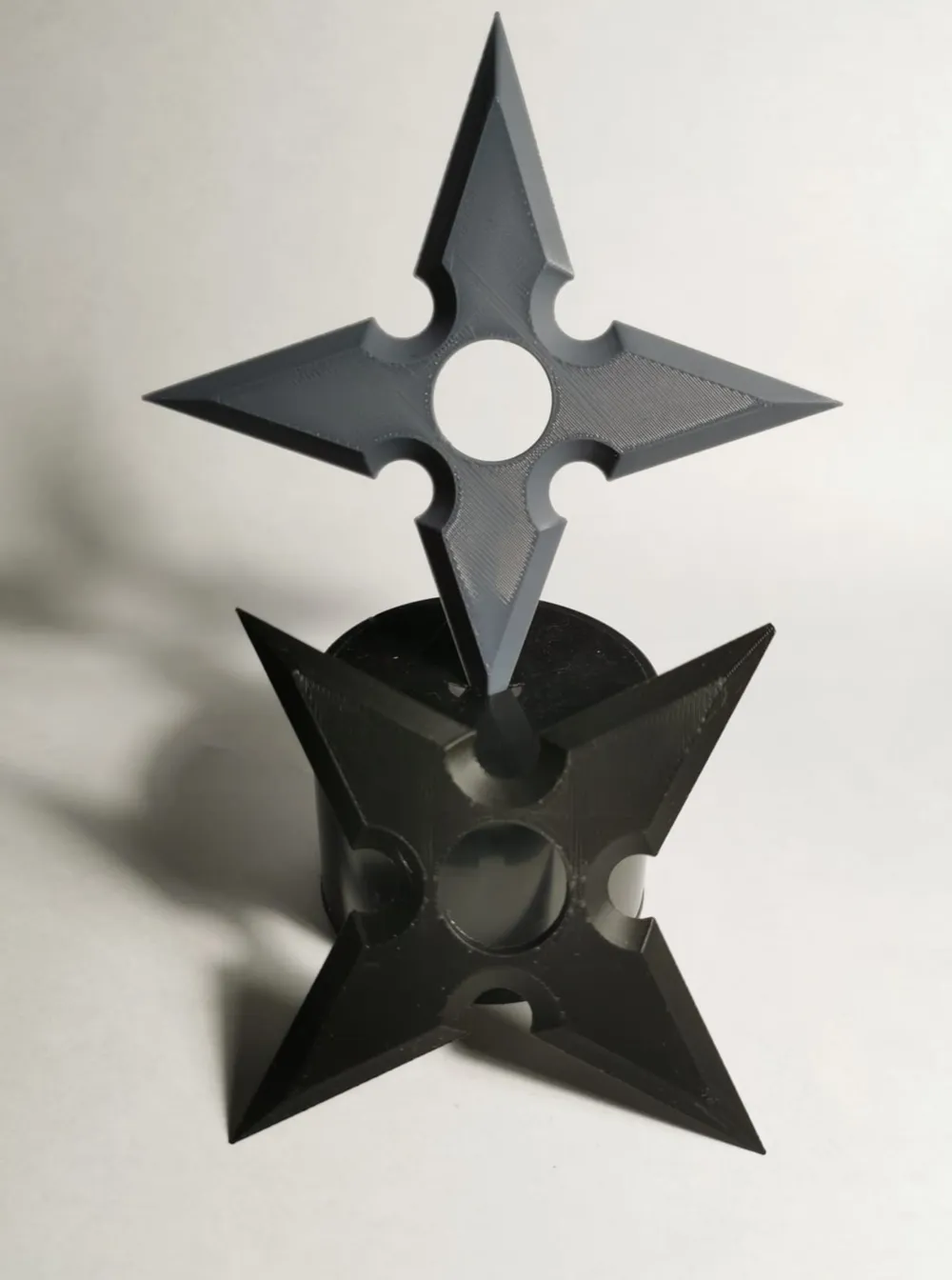 4 Point Ninja Star Shuriken Display Model - Free 3D Print Model ...