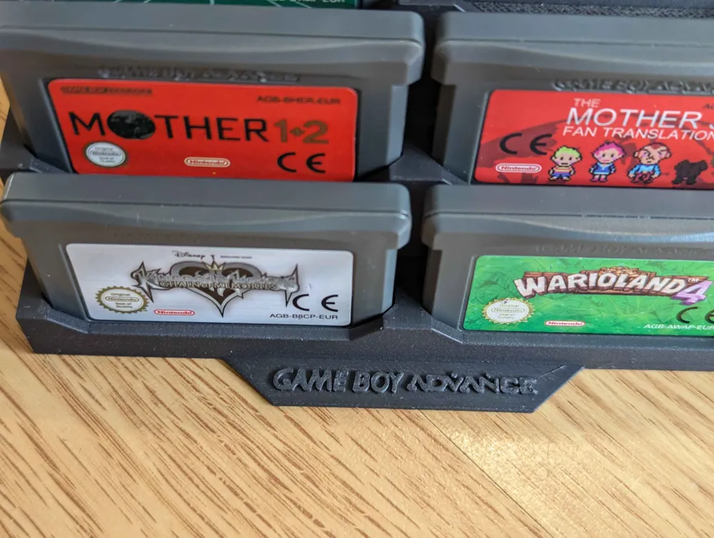 GBA Cartridge Holder - 8 slot by QFSW - MakerWorld