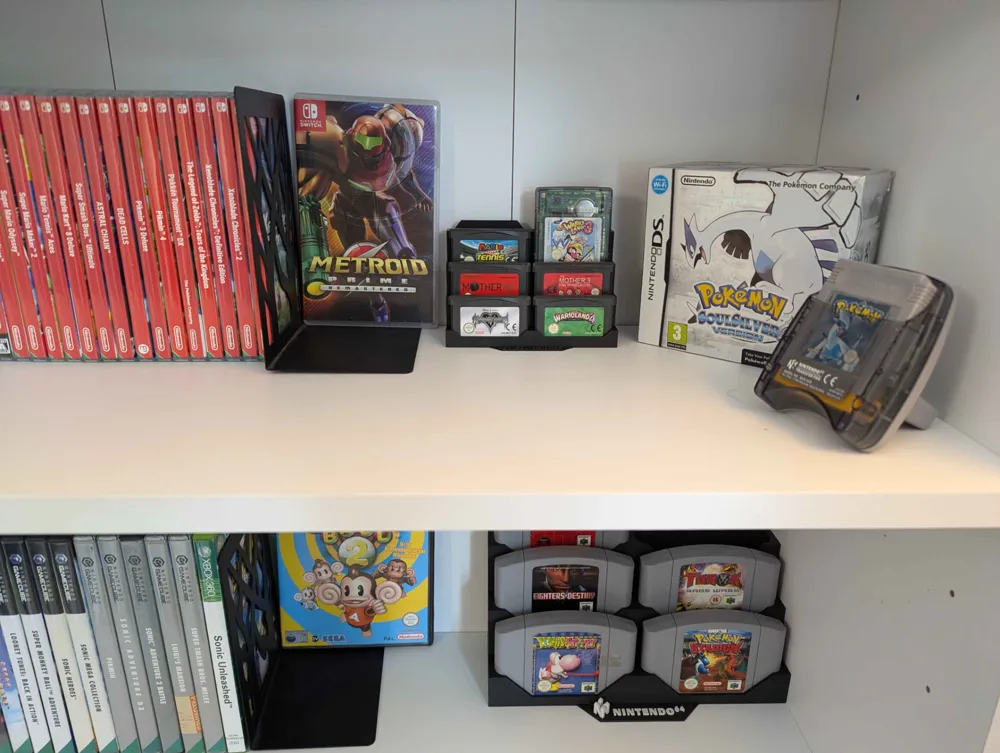 GBA Cartridge Holder - 8 slot by QFSW - MakerWorld