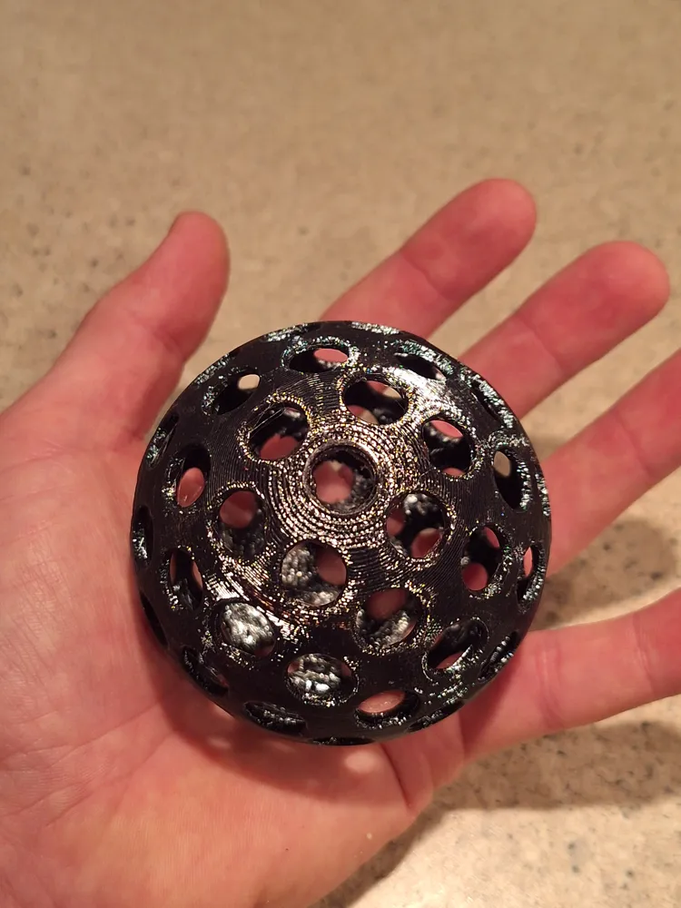 TPU Floorball / Toy Ball - Free 3D Print Model - MakerWorld