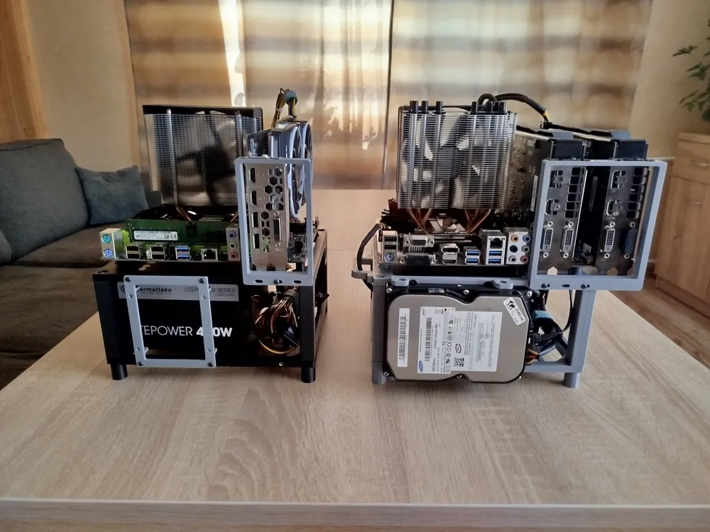 PC Test Bench Case mATX ITX by Maker_3DP MakerWorld: Download Free 3D ...