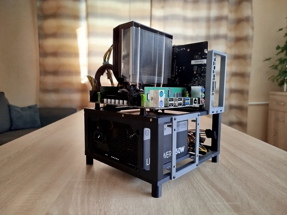 PC Test Bench Case mATX ITX by Maker_3DP MakerWorld: Download Free 3D ...