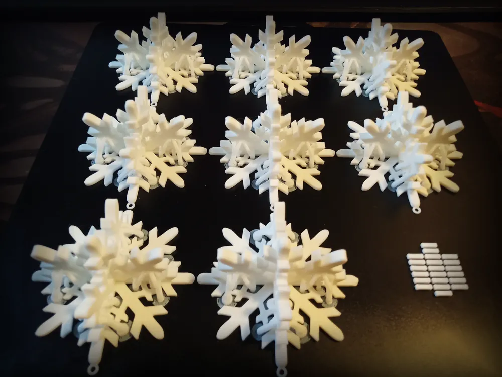 Christmas snowflake by Kosmak - MakerWorld