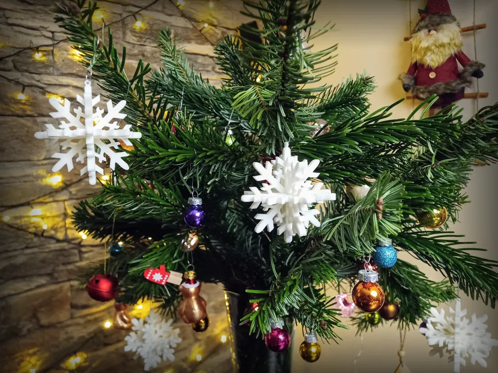 Christmas snowflake by Kosmak - MakerWorld