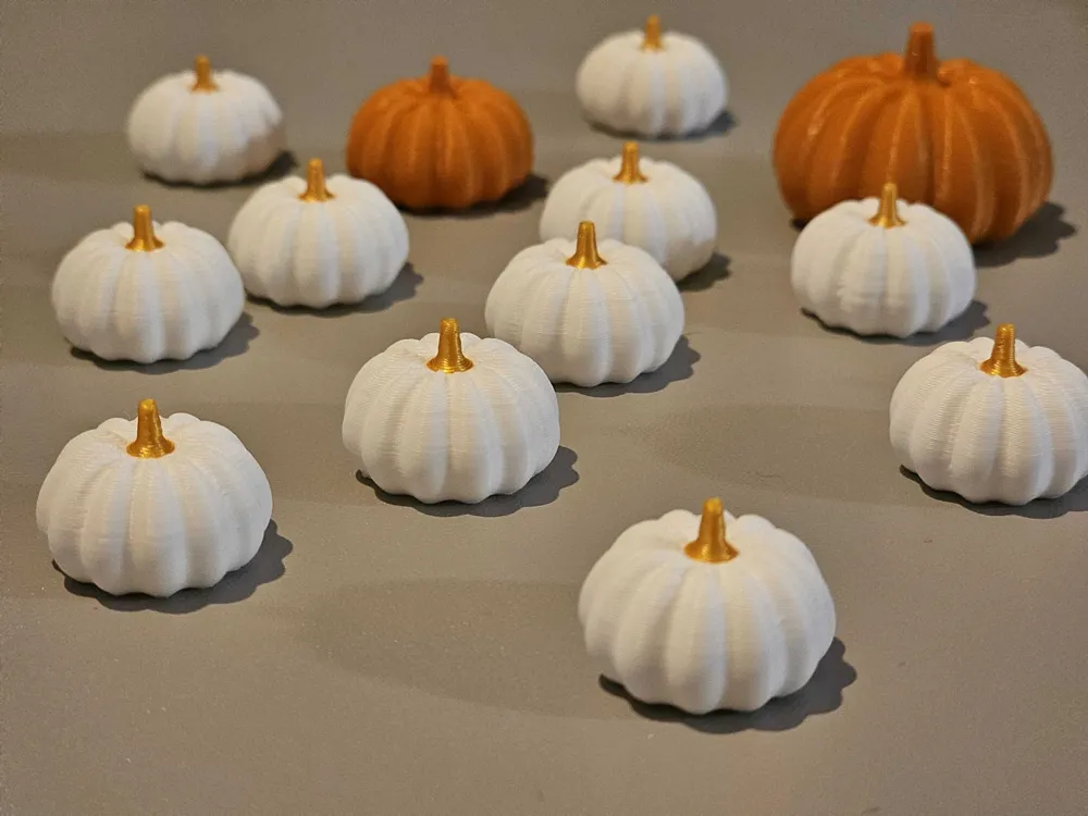 Mini pumpkins | Fall & Halloween decor by Karen Chau Designs MakerWorld ...
