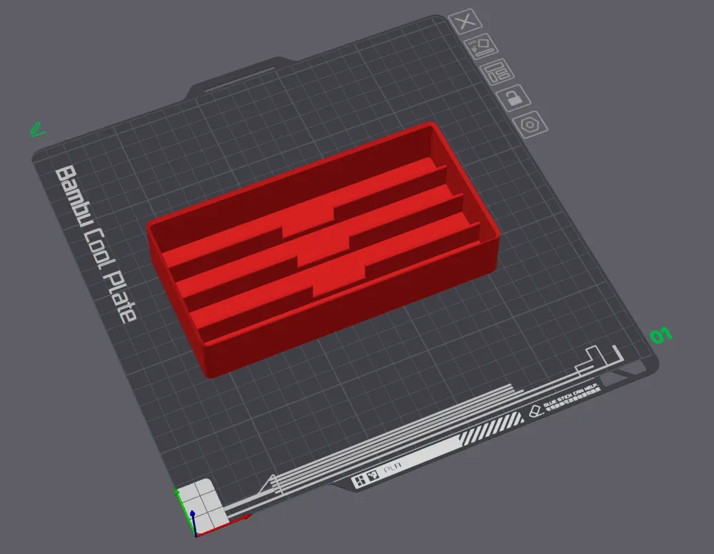 Gridfinity Parametric iWatch Bands Holder by Stefano Bertini - MakerWorld