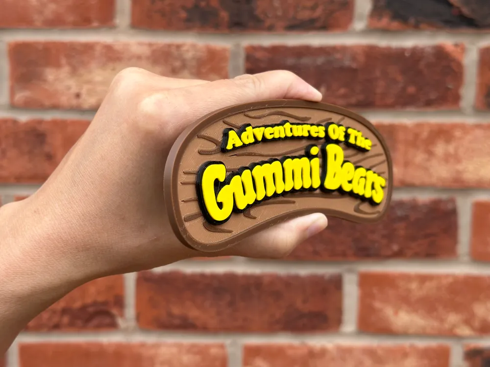 Gummi Bear Logo by FatDog - MakerWorld