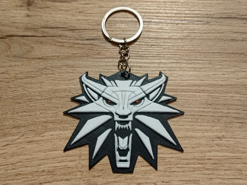 The Witcher keychain by DrejkCZ - MakerWorld
