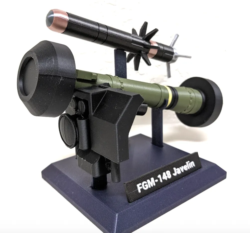 标枪反坦克导弹发射器 来自 Rexi Labs MakerWorld：免费下载 3D 模型