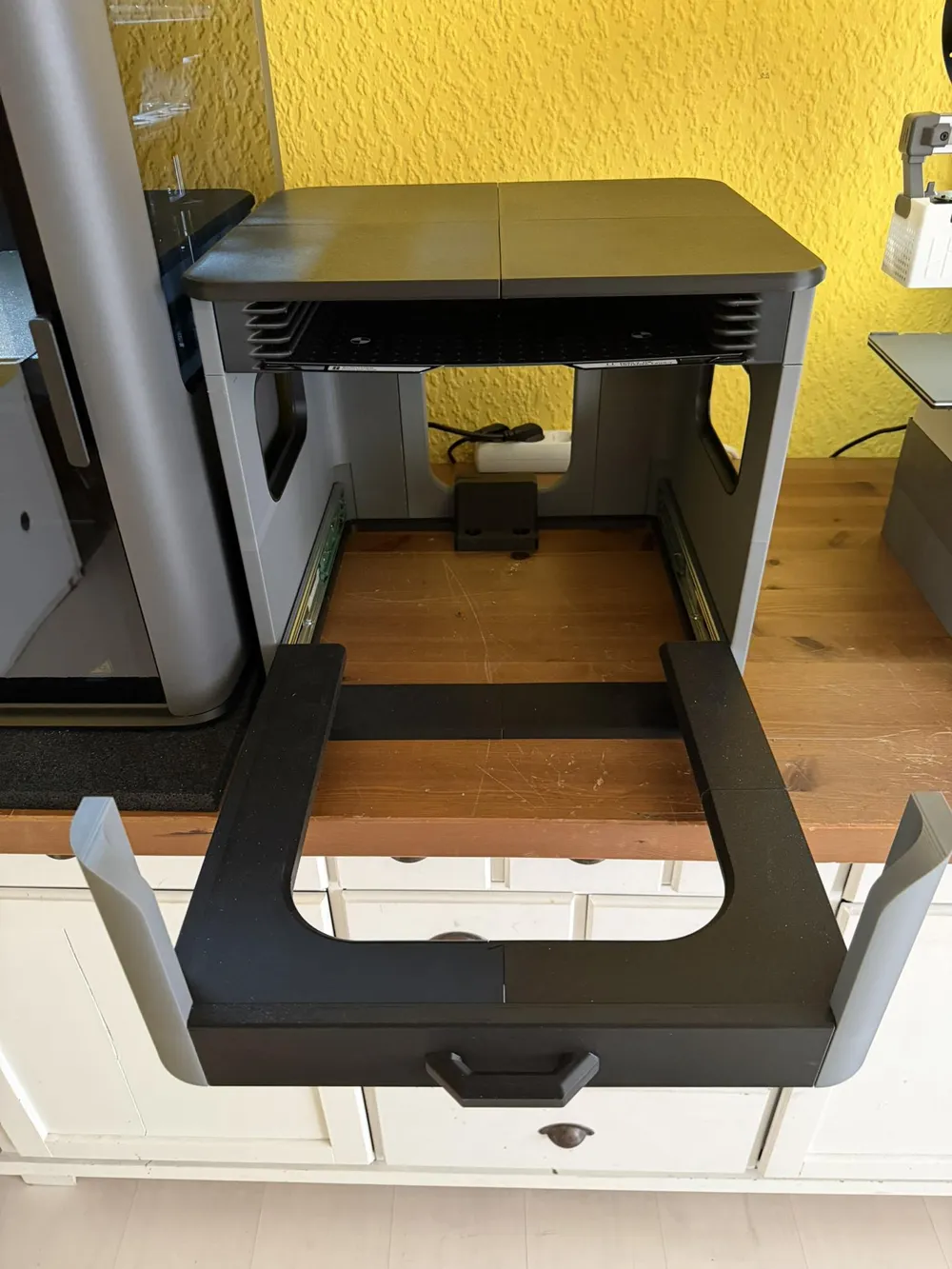 BambuLab AMS stackable Drawer with Plateholder H2C - Free 3D Print ...