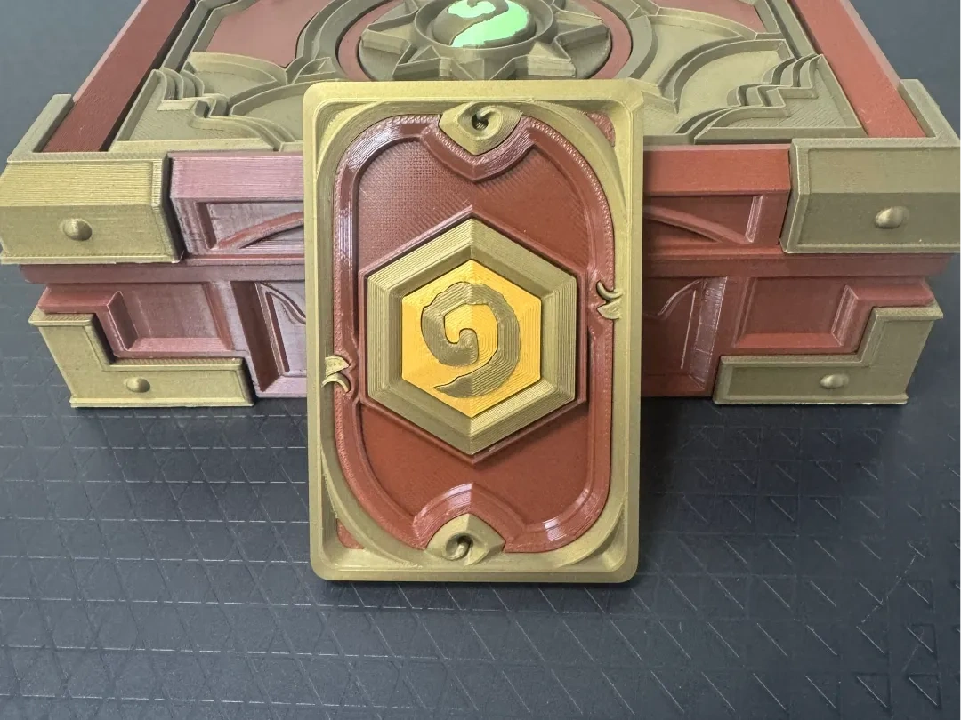 Hearthstone Legendary Card Back Refrigerator Magnet (no supports) by ...