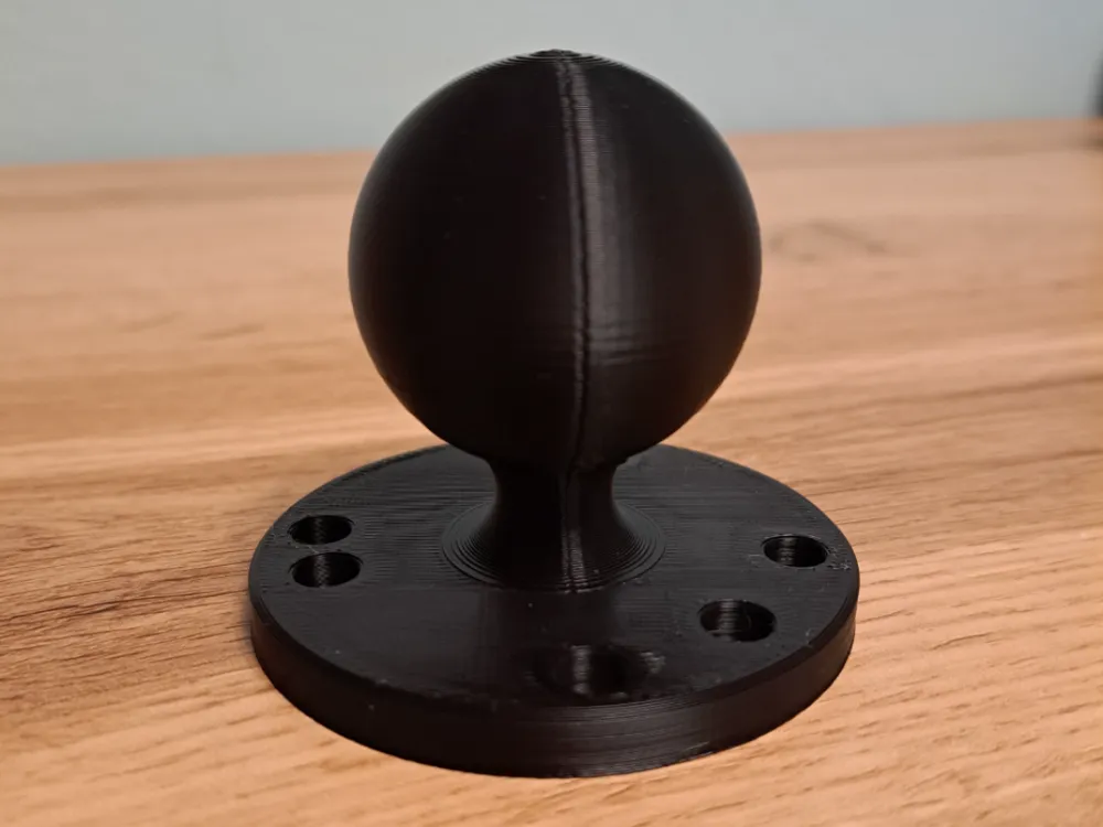 RAM Mount Ball C size, round shape 202U by lukasz.o MakerWorld ...
