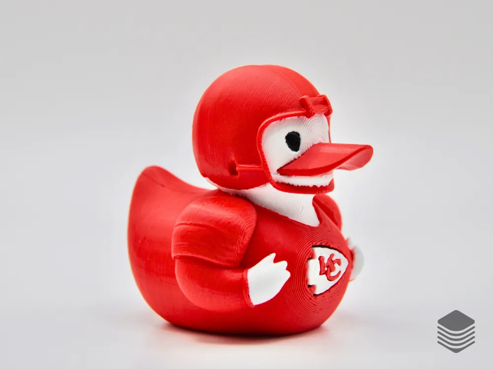 Kansas City Chiefs Duck by The Duck Vault MakerWorld: Download Free 3D ...