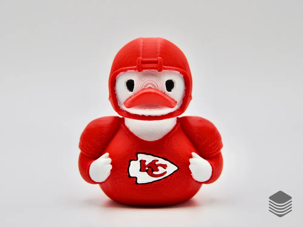 Kansas City Chiefs Duck by The Duck Vault MakerWorld: Download Free 3D ...