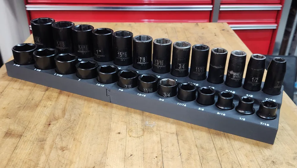 PittsburghPro SAE 1/2in drive Impact Socket Holder by GBGDesigns ...