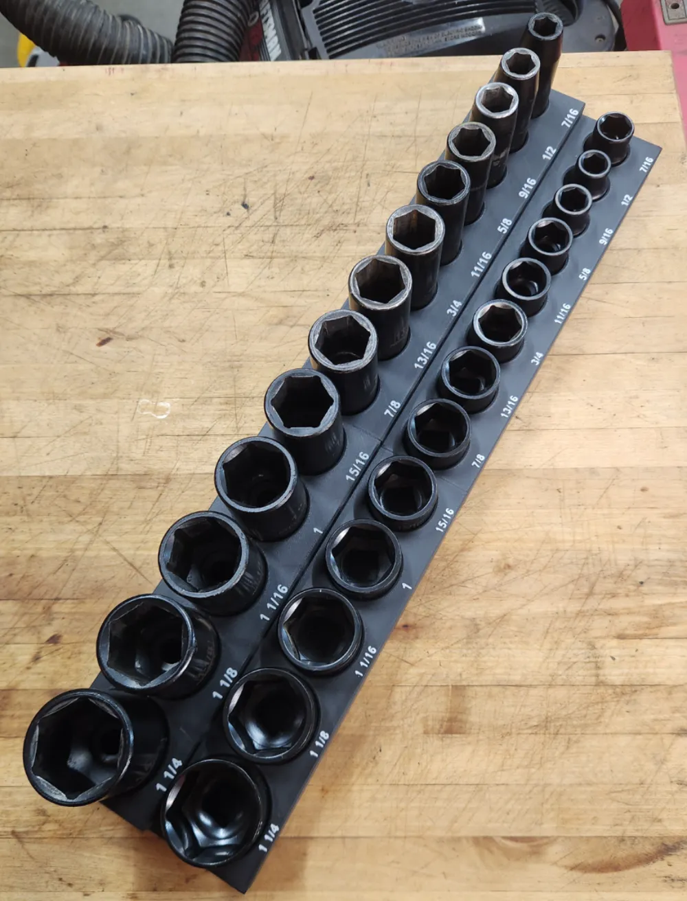 PittsburghPro SAE 1/2in drive Impact Socket Holder by GBGDesigns ...