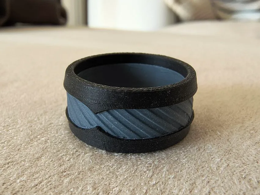 Beautiful Ring 20mm, scalable by Ale MakerWorld: Download Free 3D Models