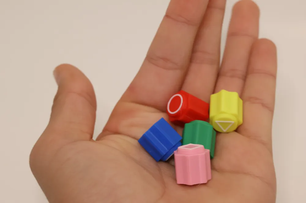 Weighted Gonggi With Case - Squid Game - Free 3D Print Model - MakerWorld
