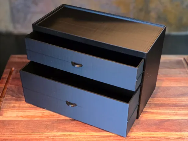 Two-Tier Drawer Organizer – Modular Top - Free 3D Print Model - MakerWorld