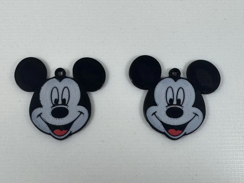 Mickey Mouse Earring - Free 3D Print Model - MakerWorld