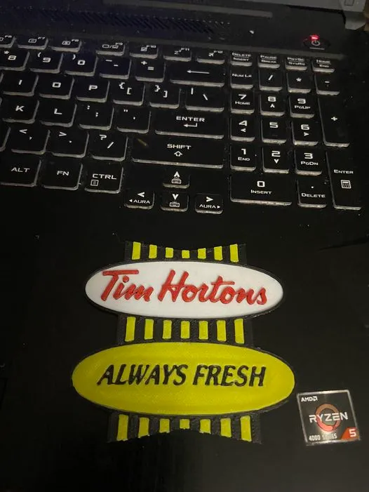 Tim Hortons Sign by Shawnknight MakerWorld: Download Free 3D Models