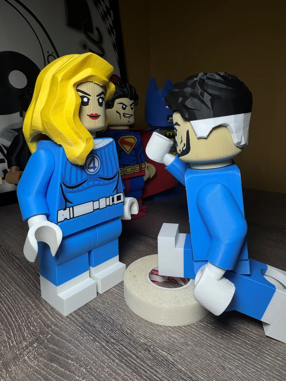 Invisible Woman FF4 First Steps Jumbo 8 1/4" de altura por JJ_3D MakerWorld: Baixe modelos 3D ...