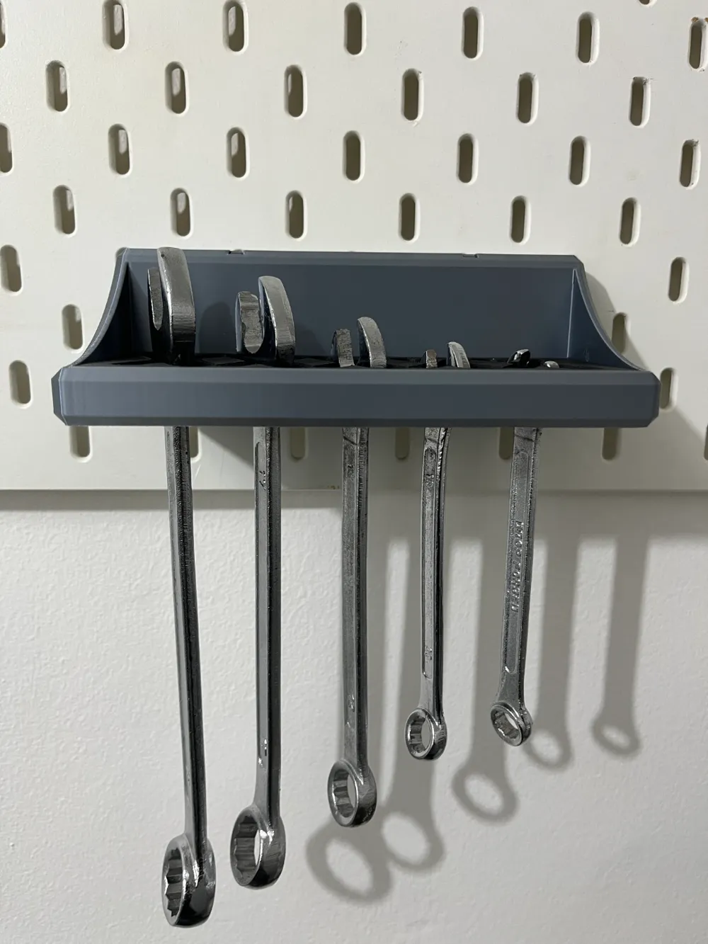 Skadis Heavy Duty Spanner/Wrench holder - Free 3D Print Model - MakerWorld