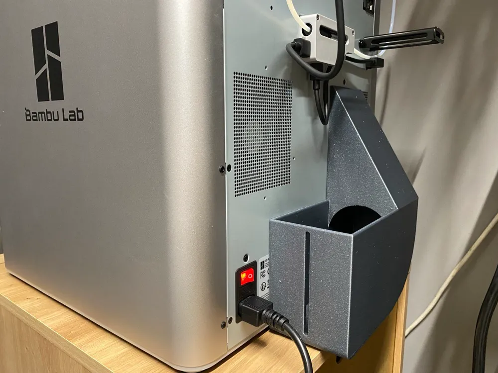 X1 / X1C Magnetic Filament Poop Chute - Bucket by OttoLab - MakerWorld