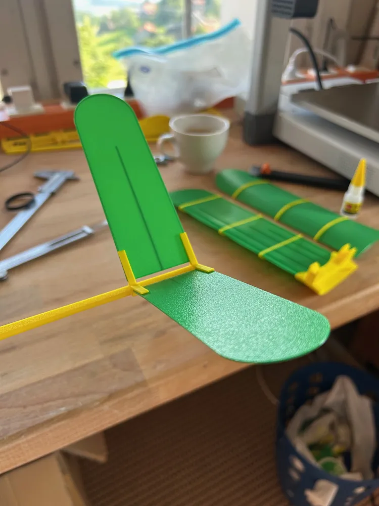 Nimbus Hunter 50cm hand-launch glider by Matt_XT600 MakerWorld ...