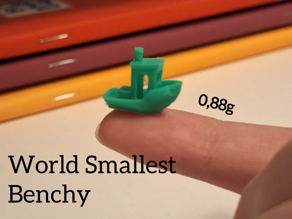 World Smallest 3D Benchy by Trippy3D MakerWorld: Download Free 3D Models