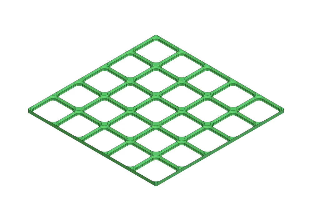 [BaBo] insert gridfinity adapter 7x7 Remixed by Willi 3D MakerWorld ...