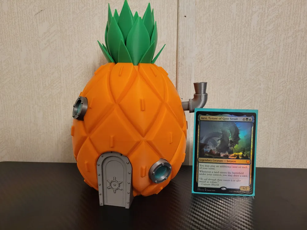 Spongebob's Pineapple MTG Commander Deck Box by Dr_EGfish MakerWorld ...