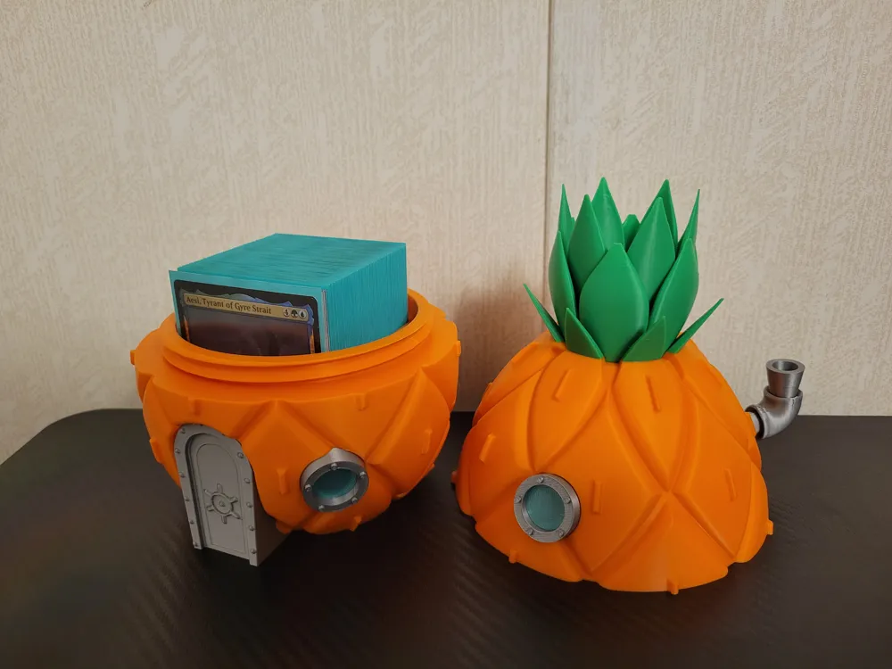 Spongebob's Pineapple MTG Commander Deck Box by Dr_EGfish MakerWorld ...