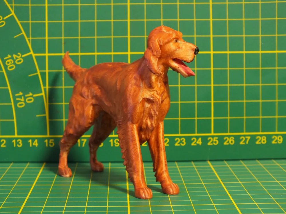Irish Setter Red Setter Sotar Rua Standing - Free 3D Print Model ...