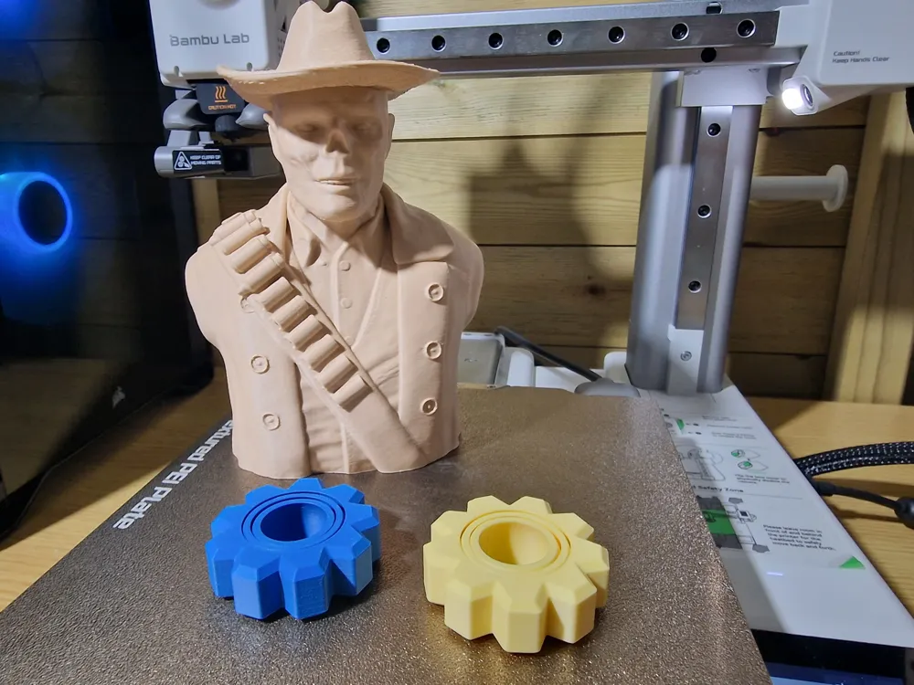 Fallout Vault Fidget by 3DomSculpts - MakerWorld